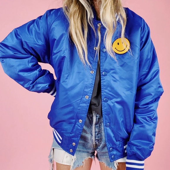 Ascot And Hart | Jackets & Coats | Ascot And Hart Satin Bomber Jacket ...